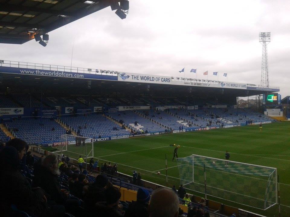 The Rainham End.: Fratton Park - Portsmouth