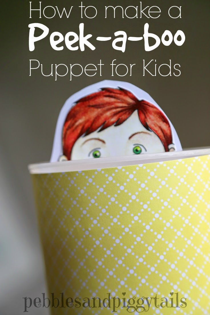 How To Make a Peek-a-boo Puppet | Making Life Blissful