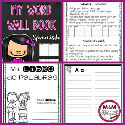 M&M Bilingual: Back to School Bilingual Resources