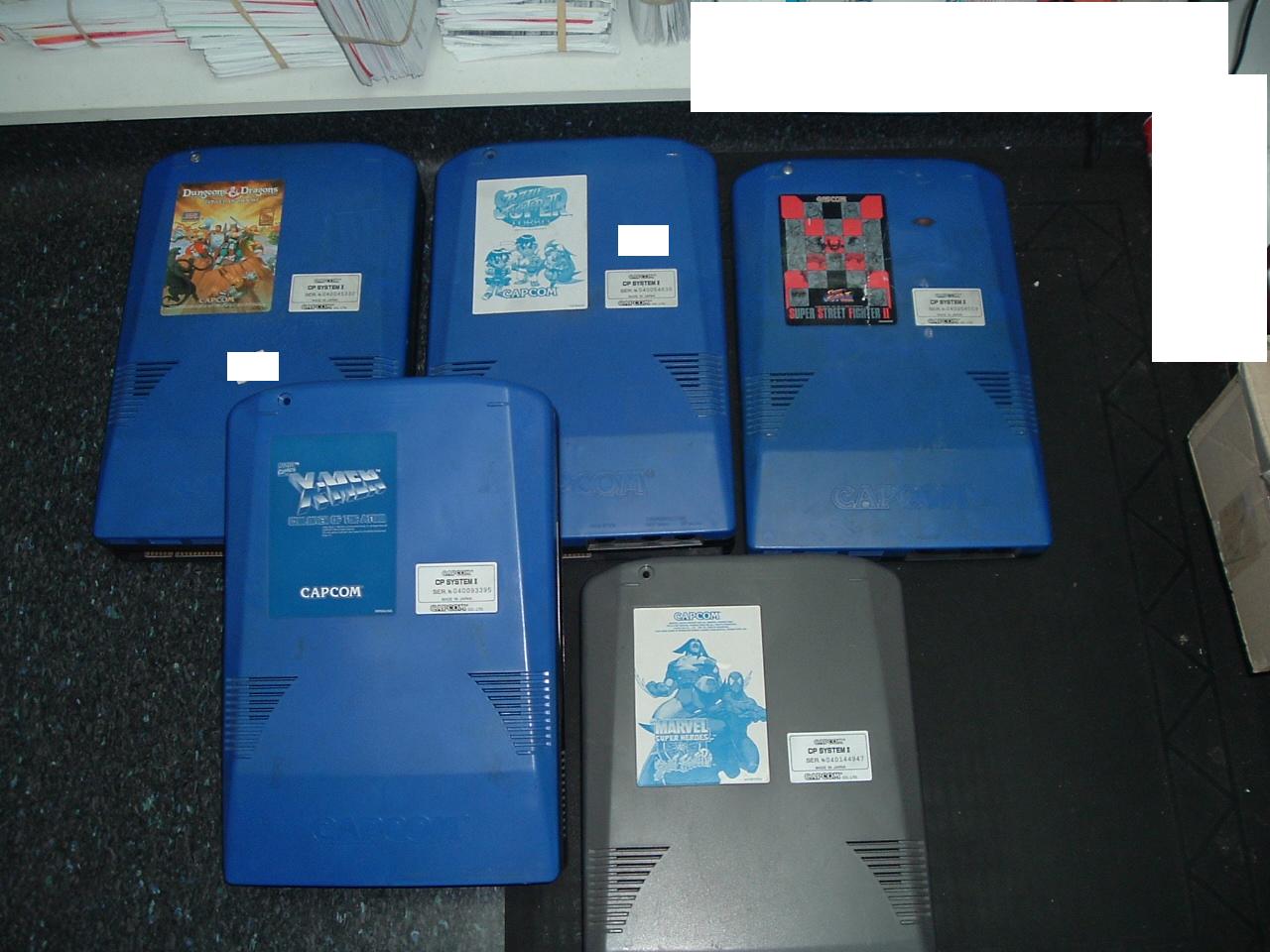 Kelvins Gaming Heaven: CAPCOM CPS2 boards get!