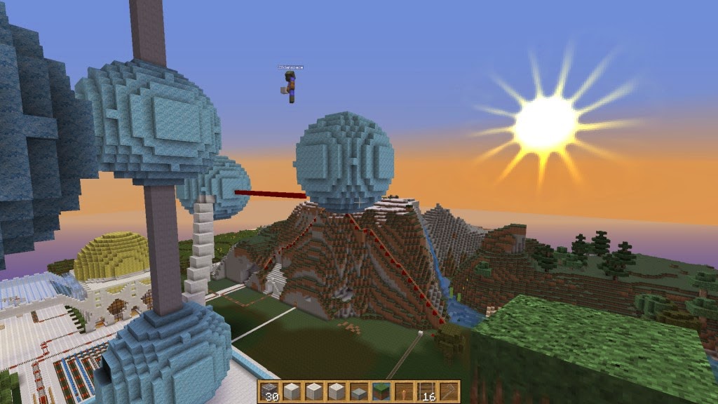 Minecraft Créatif: Little Update " Atomium" like in progress