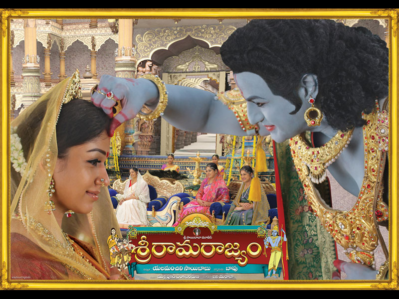 Star Pics Gallery - Entertainment Blog: Sri Rama Rajyam Wallpapers ...