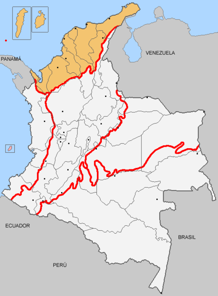 El Caribe Colombiano: Región Caribe (Colombia)