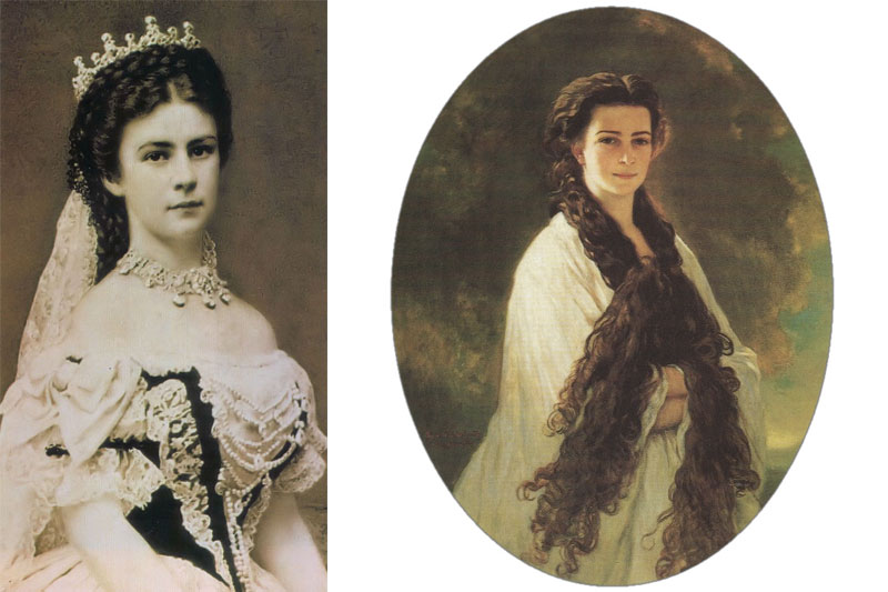 monarchy of style: Reincarnation — Empress Elisabeth of Austria Lives Again
