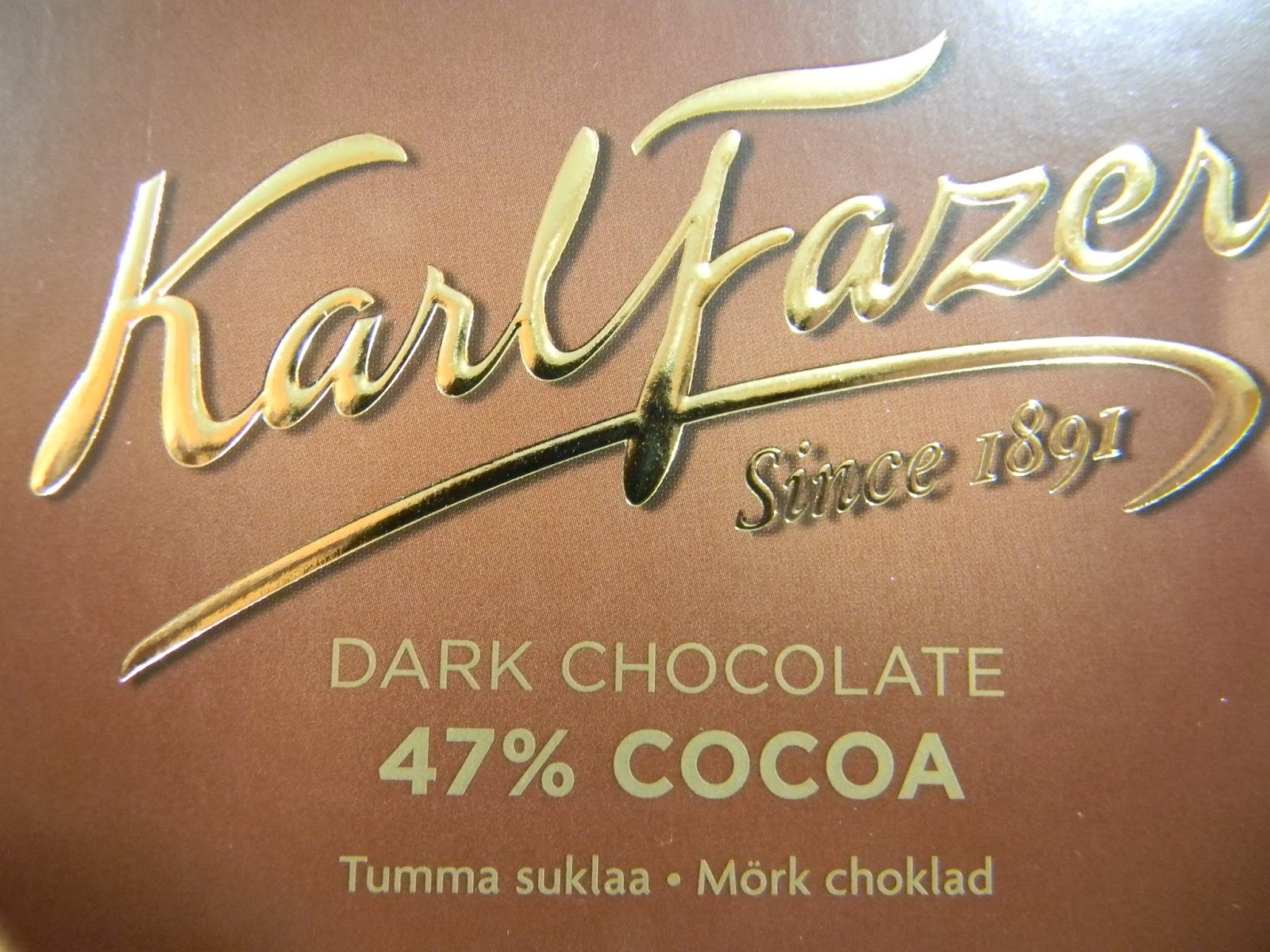 suklaata ja supermakuja - chocolate and super-flavors: 58. Karl Fazer ...