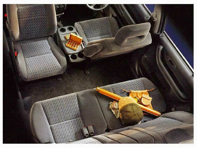 Travel Note From a 2000' Honda CRV: Honda RD1 Swivel Seat / Reverse Seat