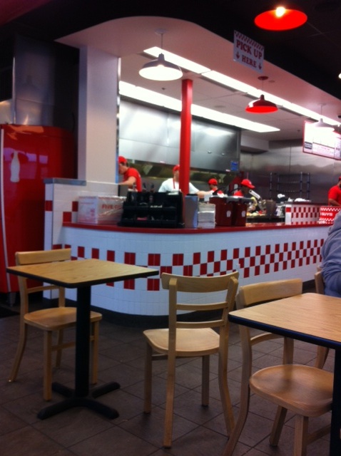 3 Girls 100 Burgers: 5 Guys Burgers and Fries