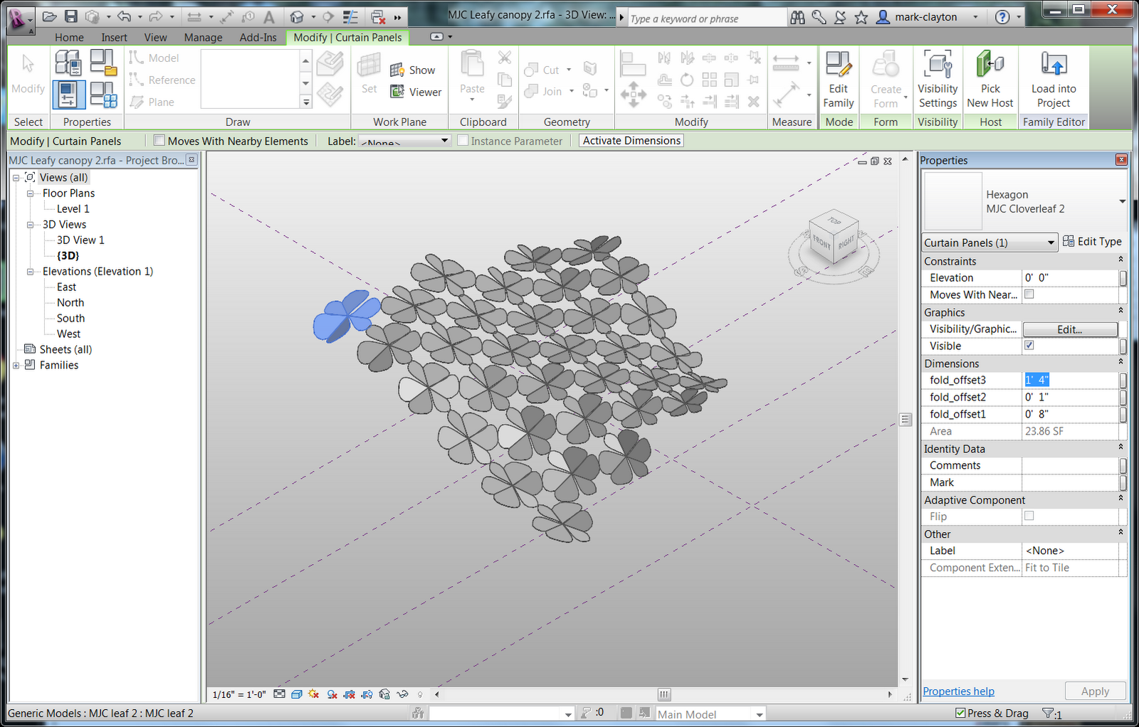 Texas Architecture and Miscellaneous University: BIM Flower