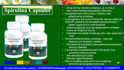 Tianshi Spirulina Capsules