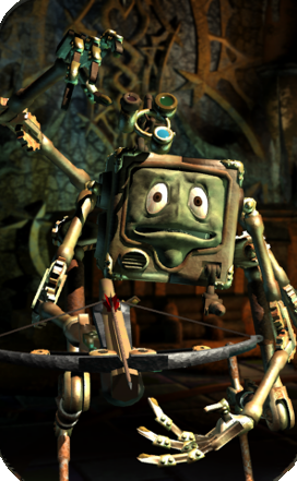 Why, hello.: The Gear Spirit & Nordom the Rogue Modron