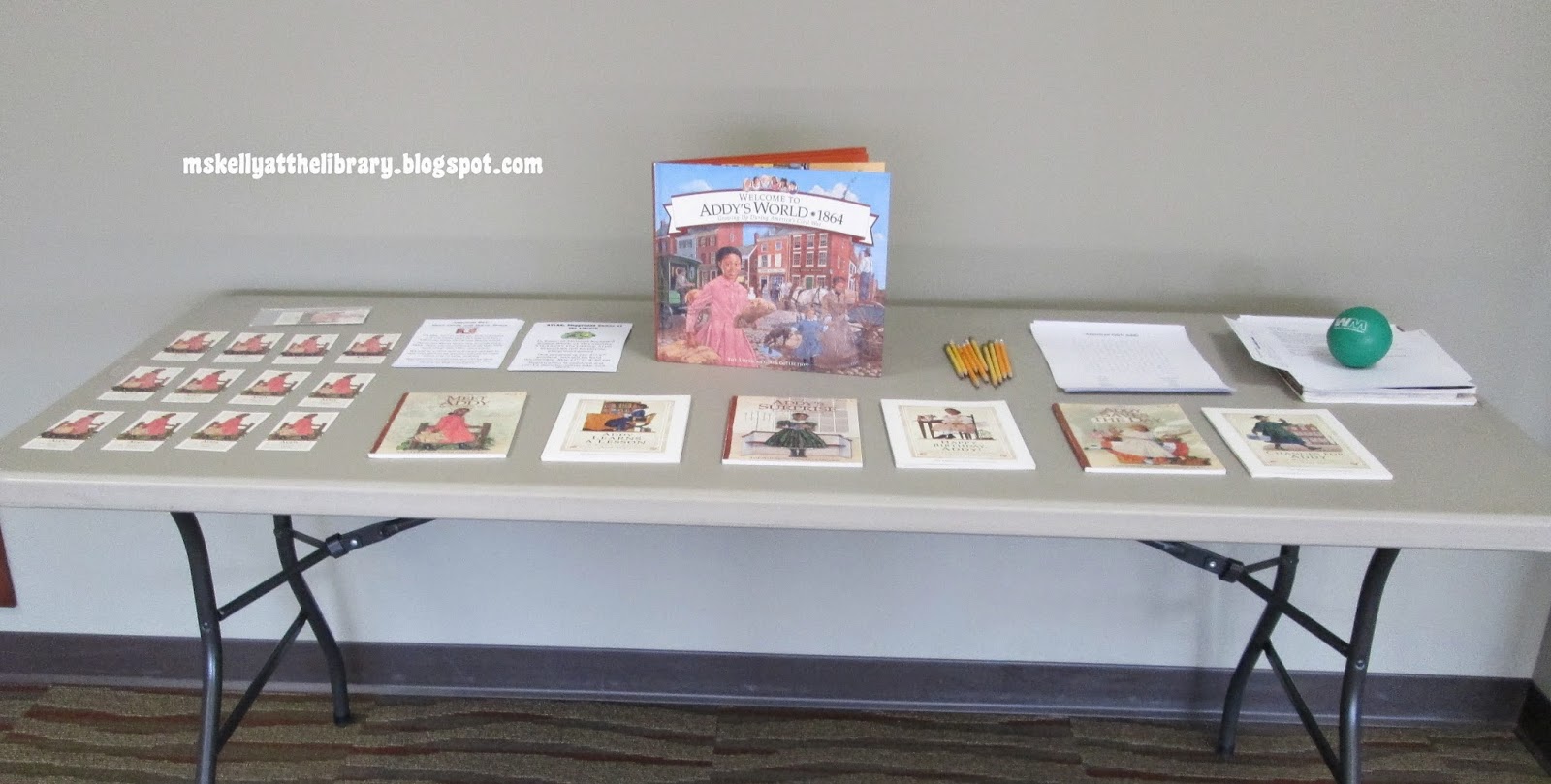 Ms. Kelly at the Library: American Girl Club: Meet Addy