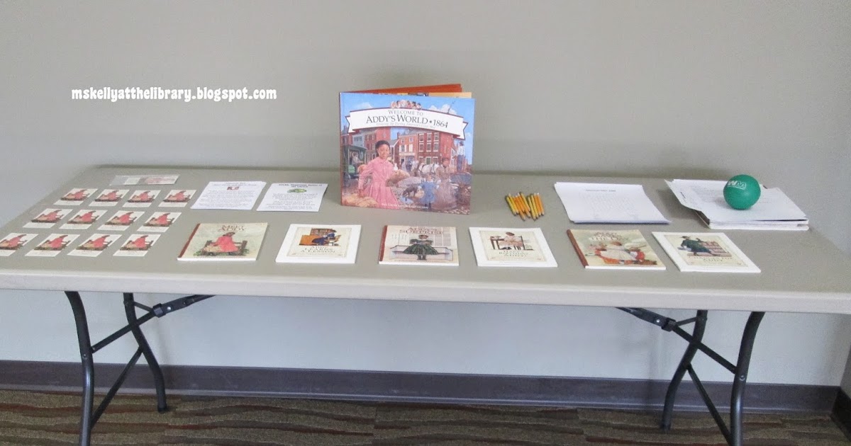 Ms. Kelly at the Library: American Girl Club: Meet Addy