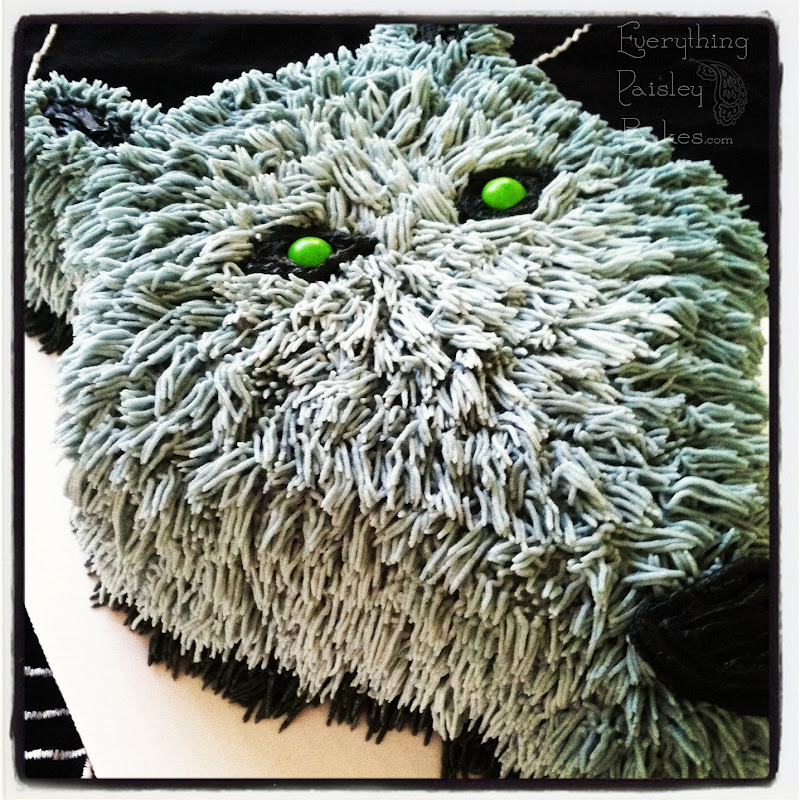 Everything Paisley: Halloween Wolf Cake
