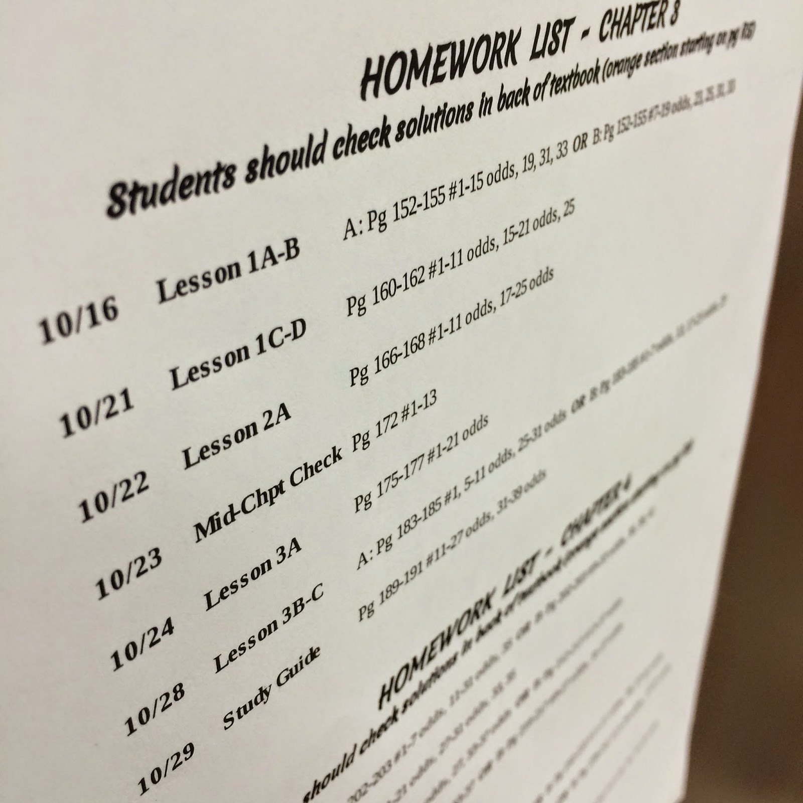 Middle School Math Man: January 2015