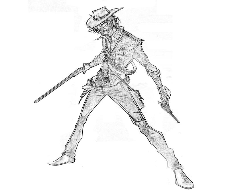 Red Dead Redemption Coloring Pages Coloring Pages