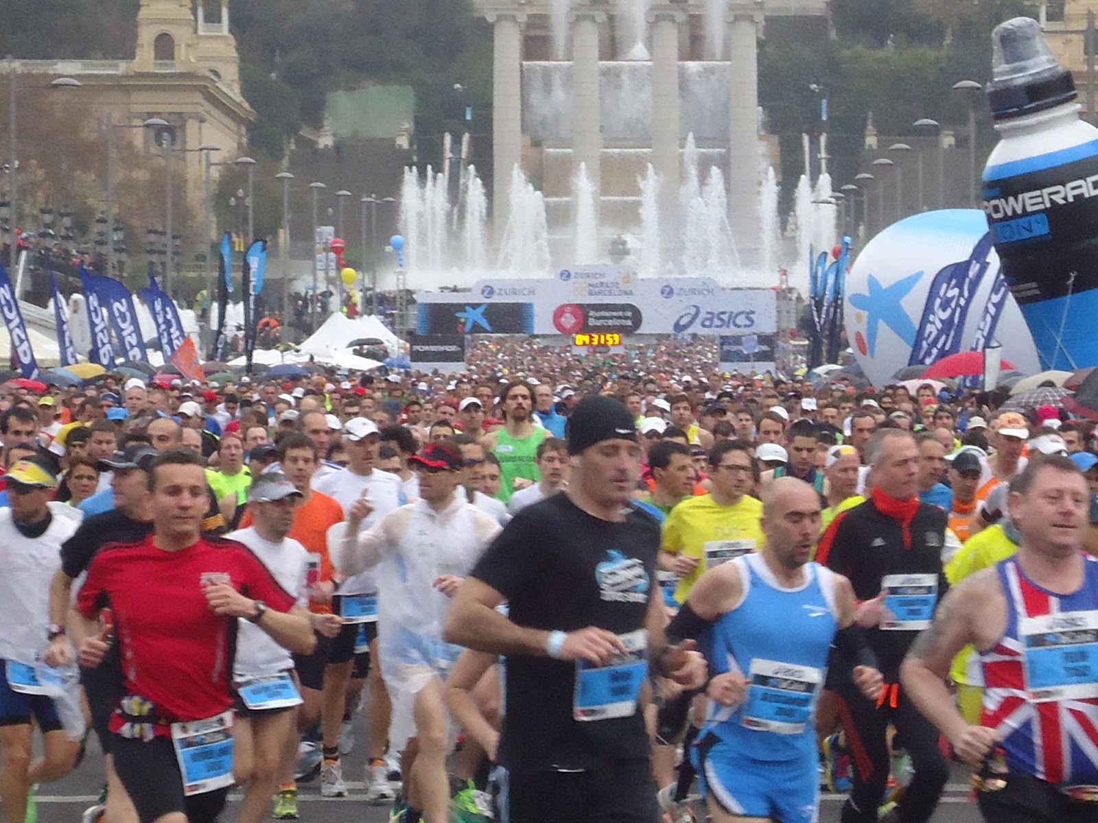 Barbacoa Sport Team: Crónica La Marató de Barcelona 2013