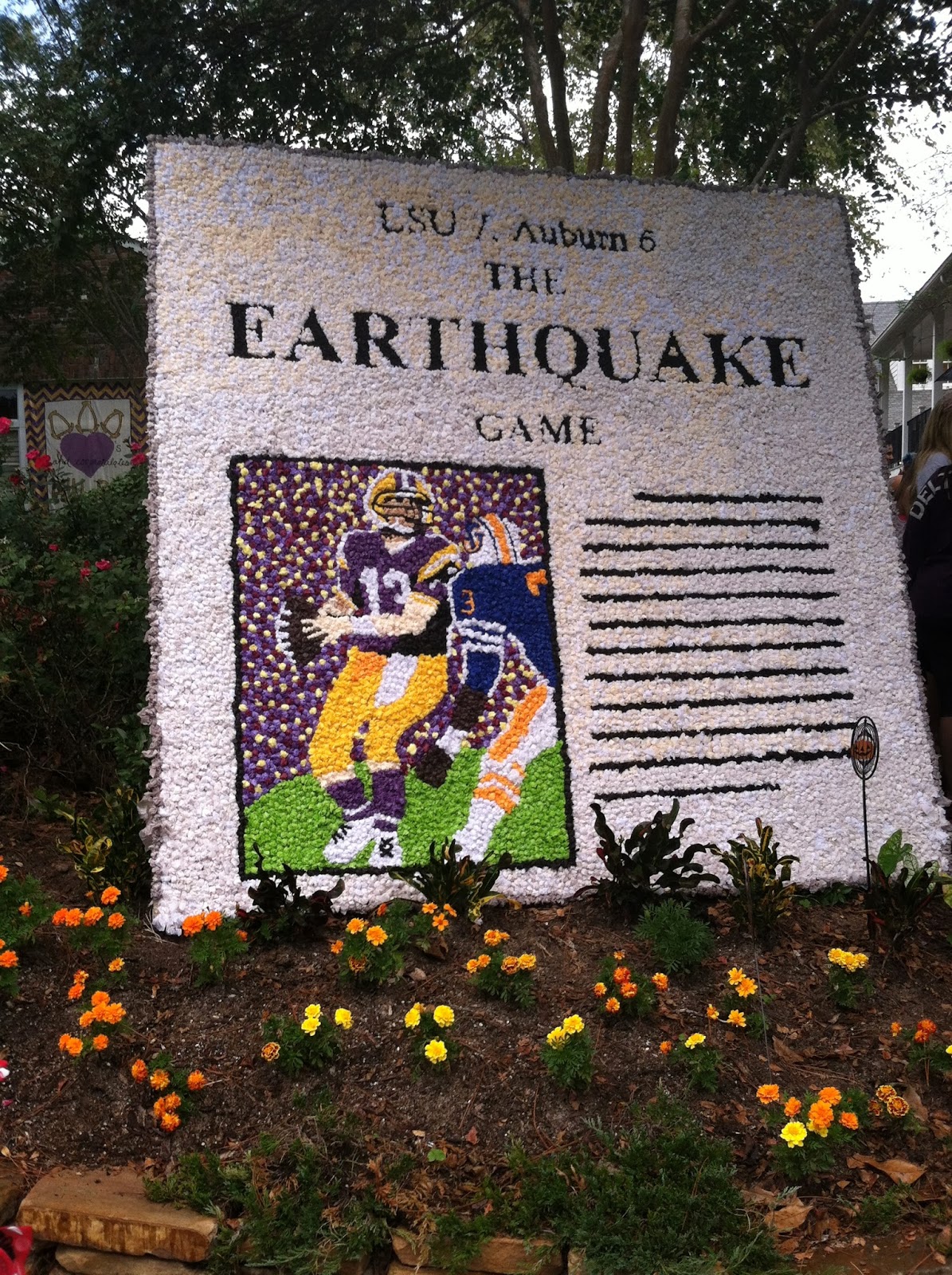 Dee's Adventures: Trick or Treating on LSU Sorority Row