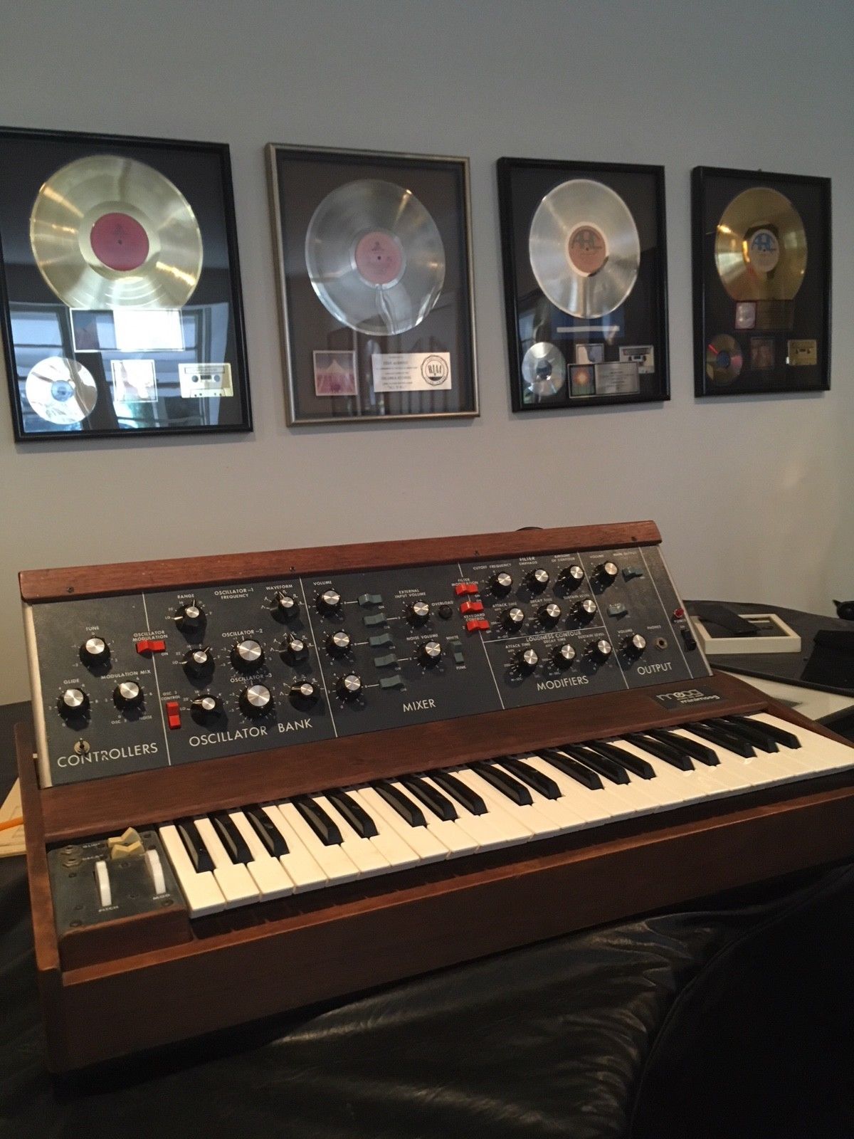 MATRIXSYNTH: Caldera & Earth Wind & Fire Moog Minimoog D Keyboard ...