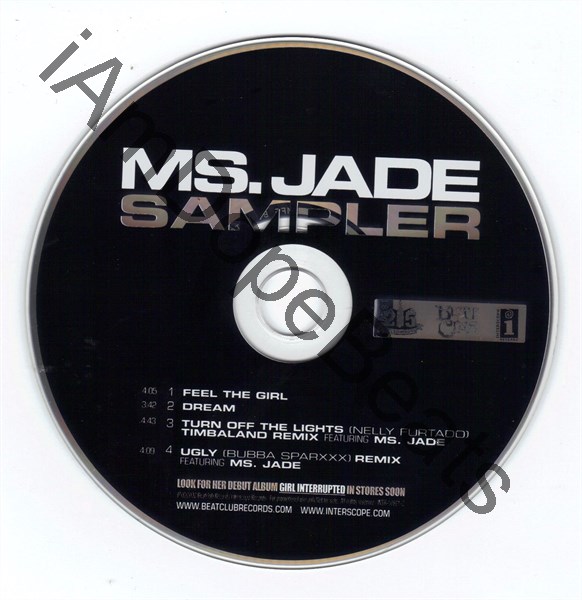iAmDopeBeats Catalog: Ms. Jade - Ms. Jade Sampler [CD]