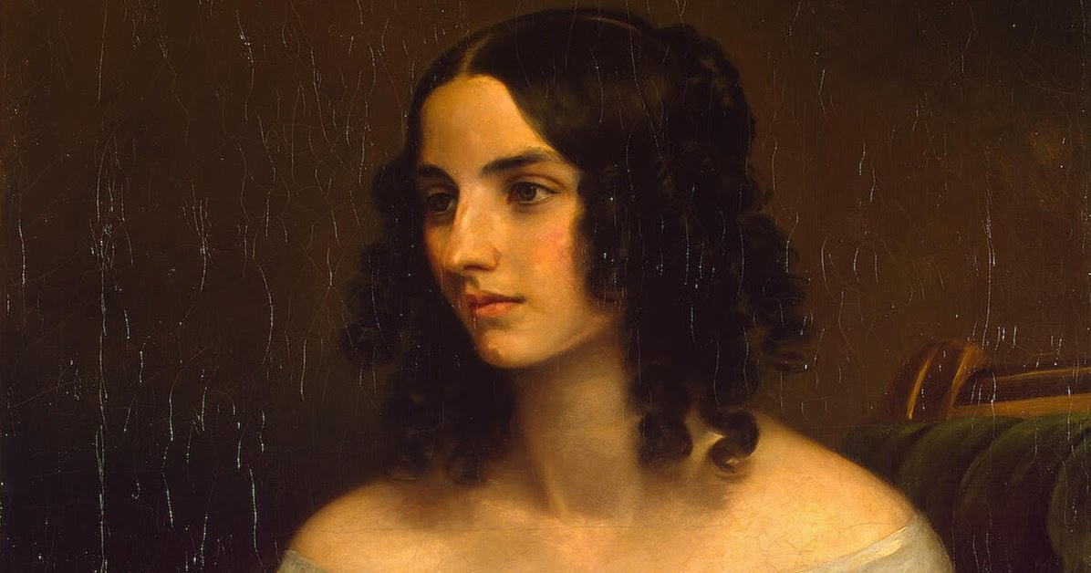 Portrait of Aglaya A. Senden - Eduard Magnus | Endless Paintings