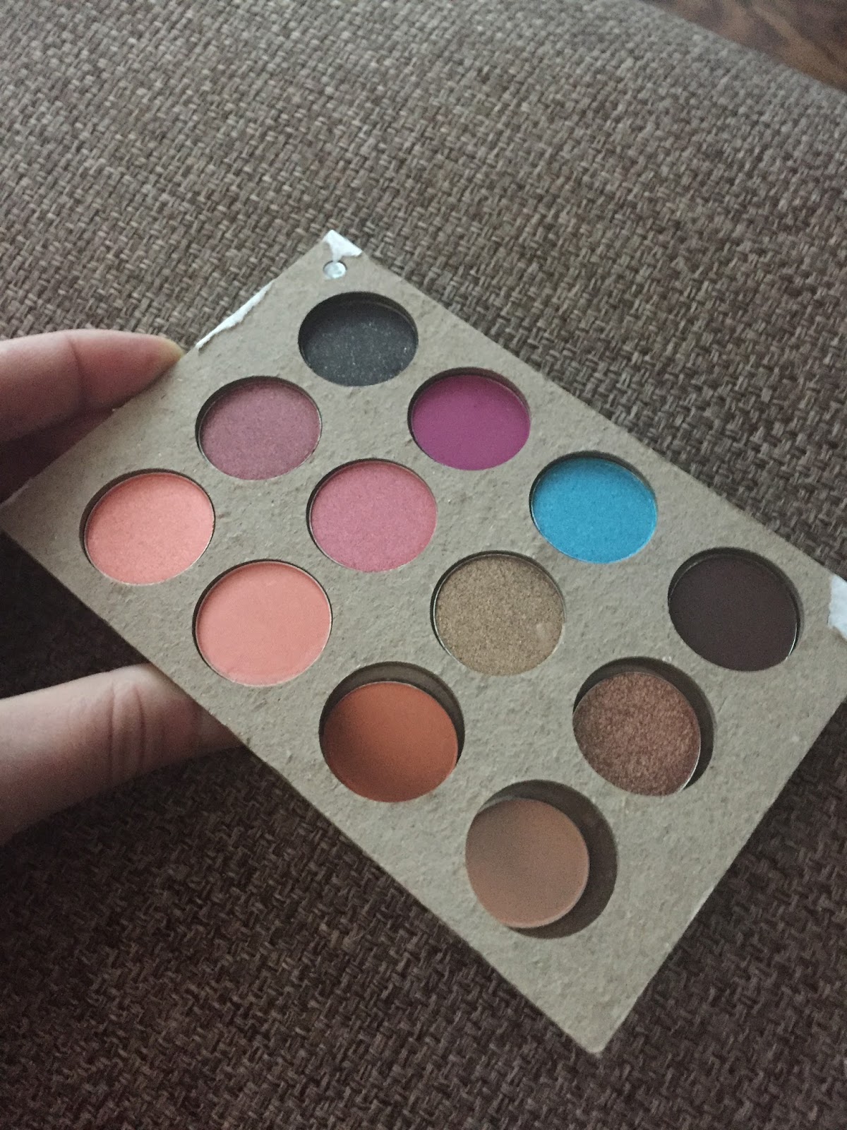 A day in the life of... Me: Depotting the Boxycharm X Pür 12 Eyeshadow ...