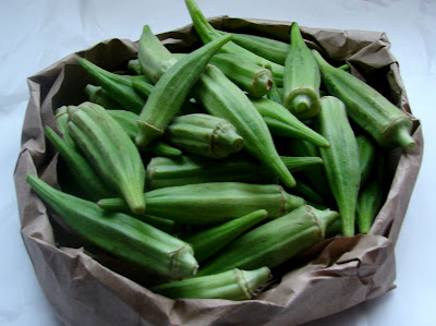 Vendakka/Okra Kichadi