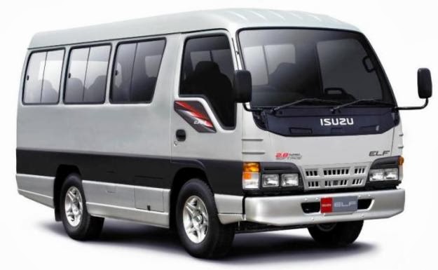 Sewa Mitsubishi ELF di Bali dengan Supir