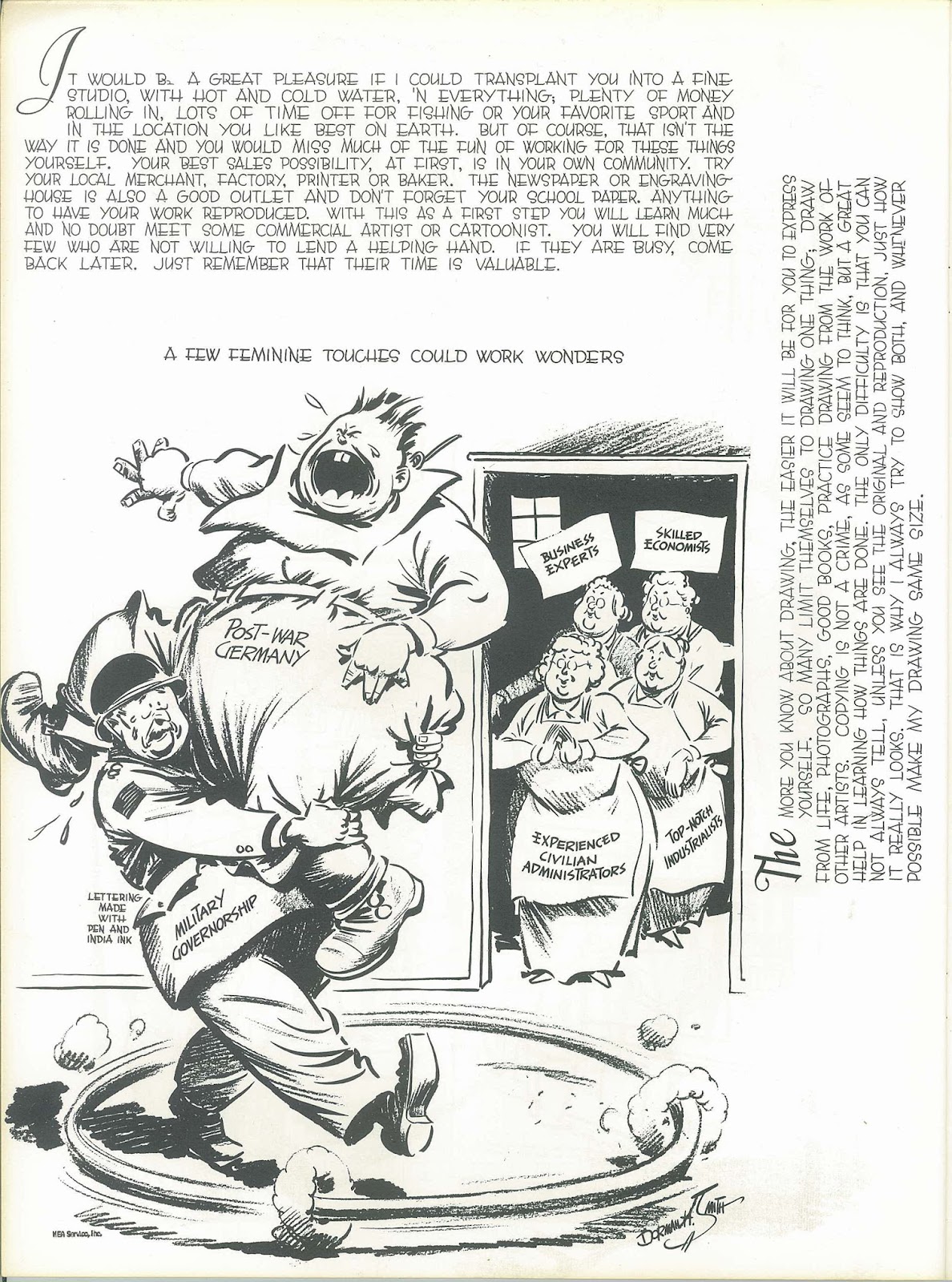 Inside Jeff Overturf's Head: Walter Foster and "Modern Cartoon"! 2 of 2