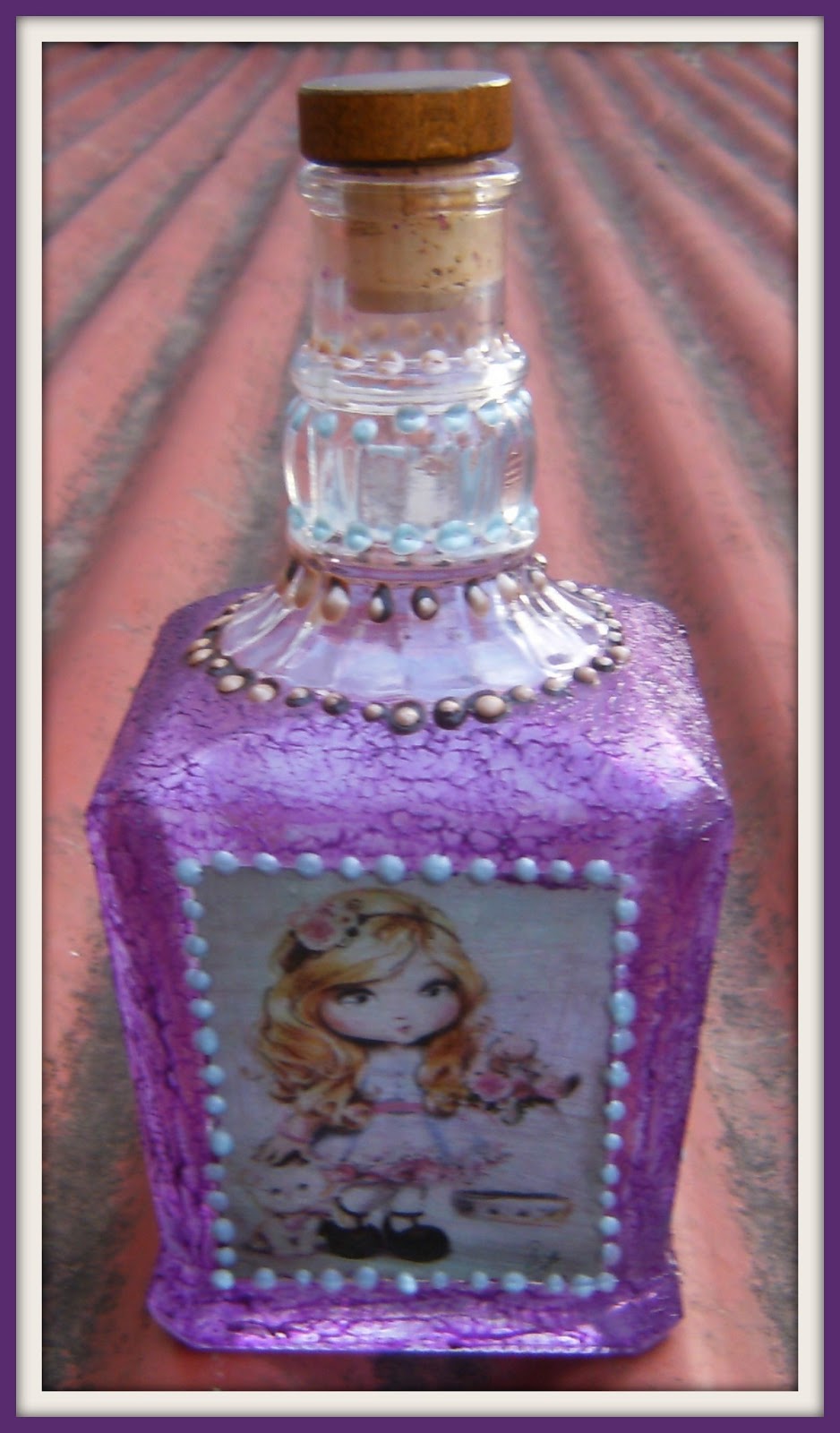 lila365idees: ΤΕΤΡΑΠΛΕΥΡΟ ΜΠΟΥΚΑΛΙ ΚΑΡΑΦΑ (QUADRILATERALS BOTTLE AS JAR)