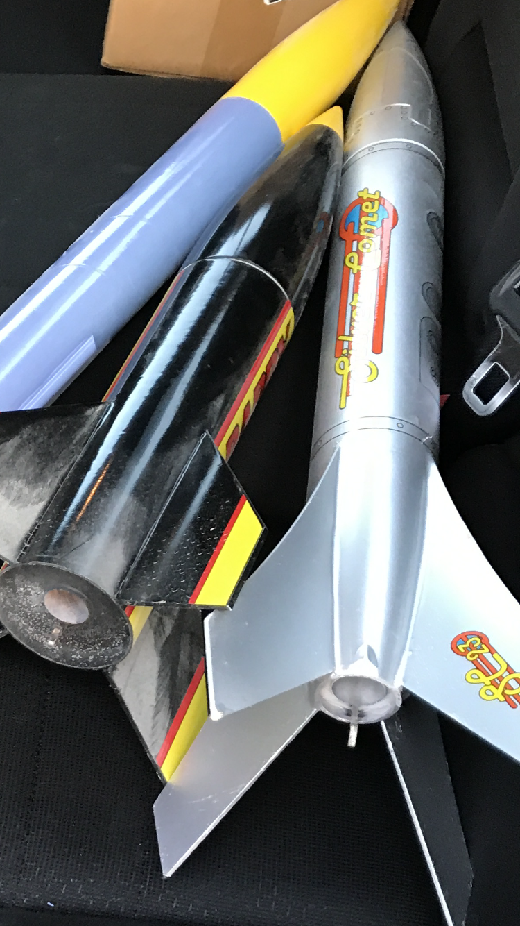 Estes Silver Comet refurb