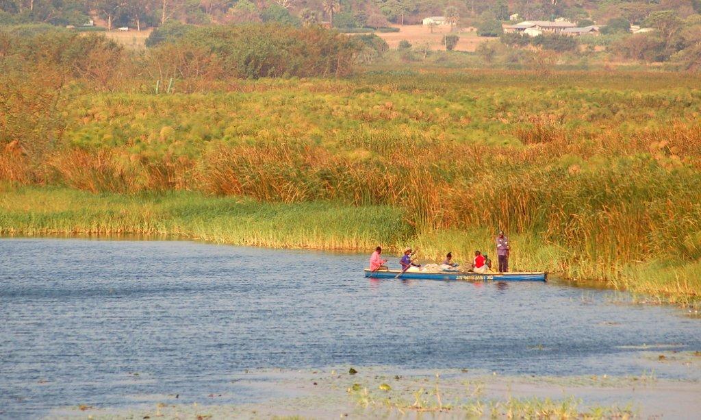 .: El Zambezi entre Zambia y Zimbabue