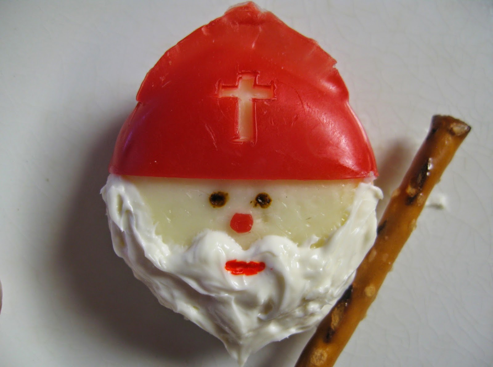 Catholic Cuisine: Babybel Cheese St. Nicholas