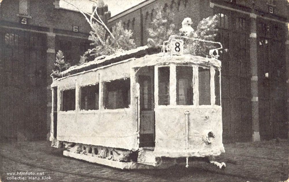Competition for Decorated Trams, Germany, 1908 ~ Vintage Everyday