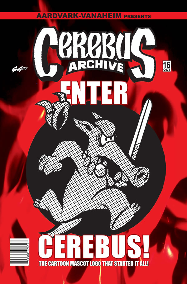 A MOMENT OF CEREBUS: The Cartoon Mascot Logo That Started It All!