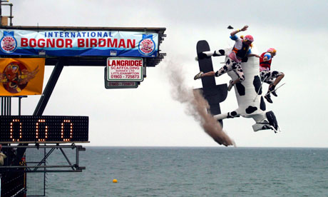 BOGNOR REGIS INTERNATIONAL BIRDMAN COMPETITION FROM ENGLAND!