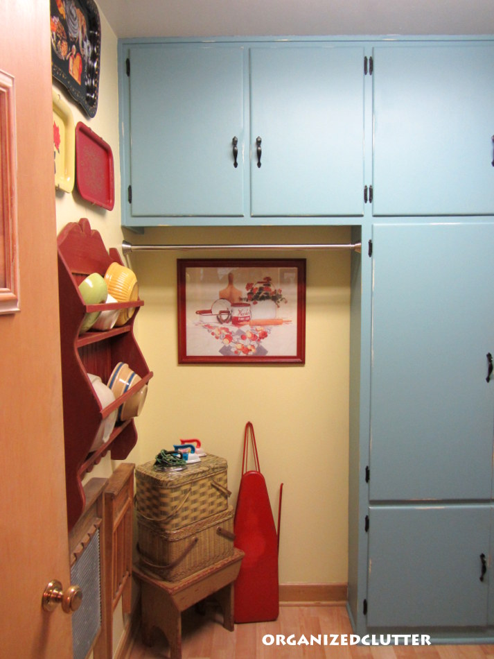 A Very Vintage Laundry Room Reveal - Organized Clutter