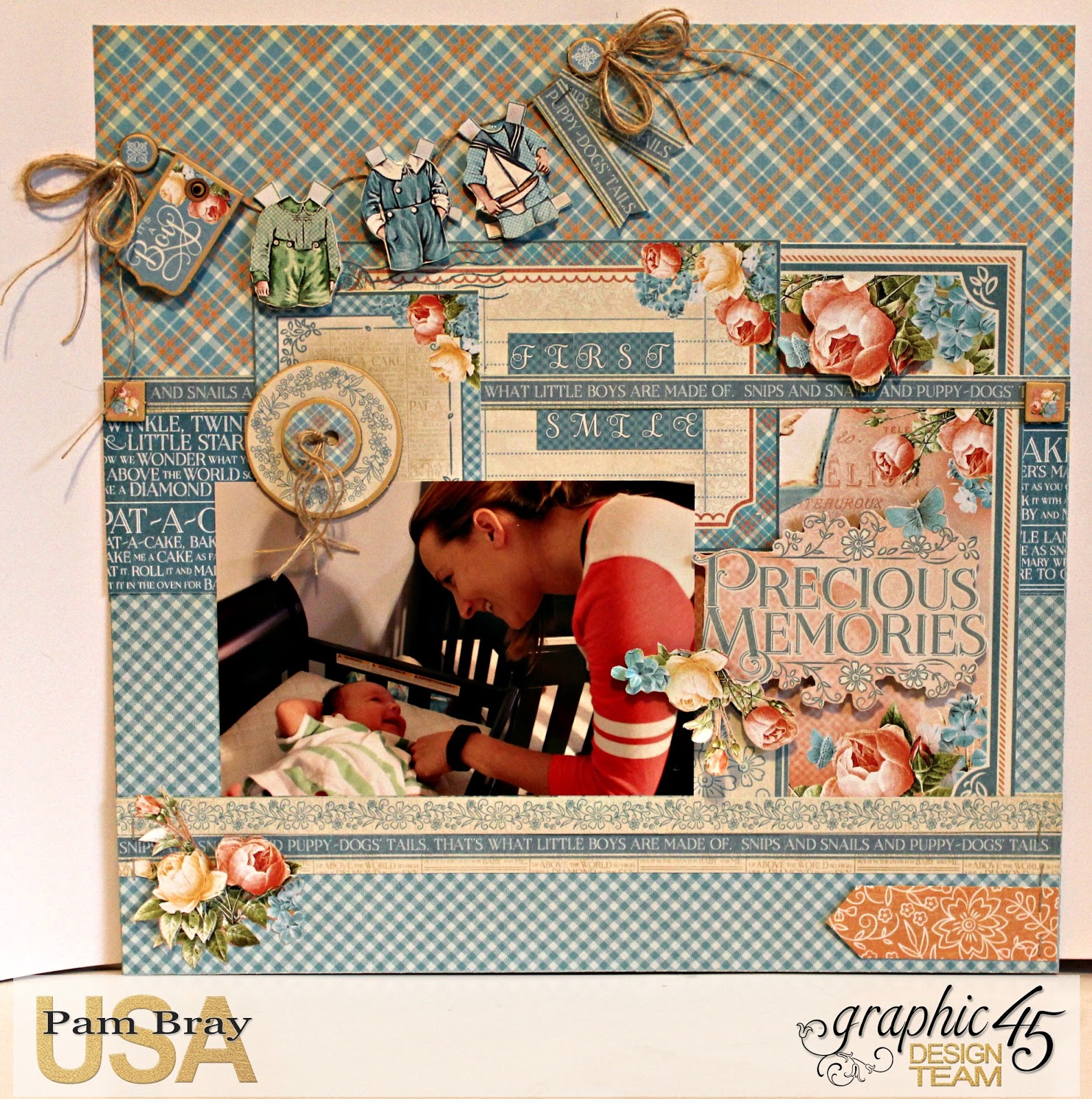 Pam Bray Designs: A Girl with Flair: How to Create A Graphic 45 ...