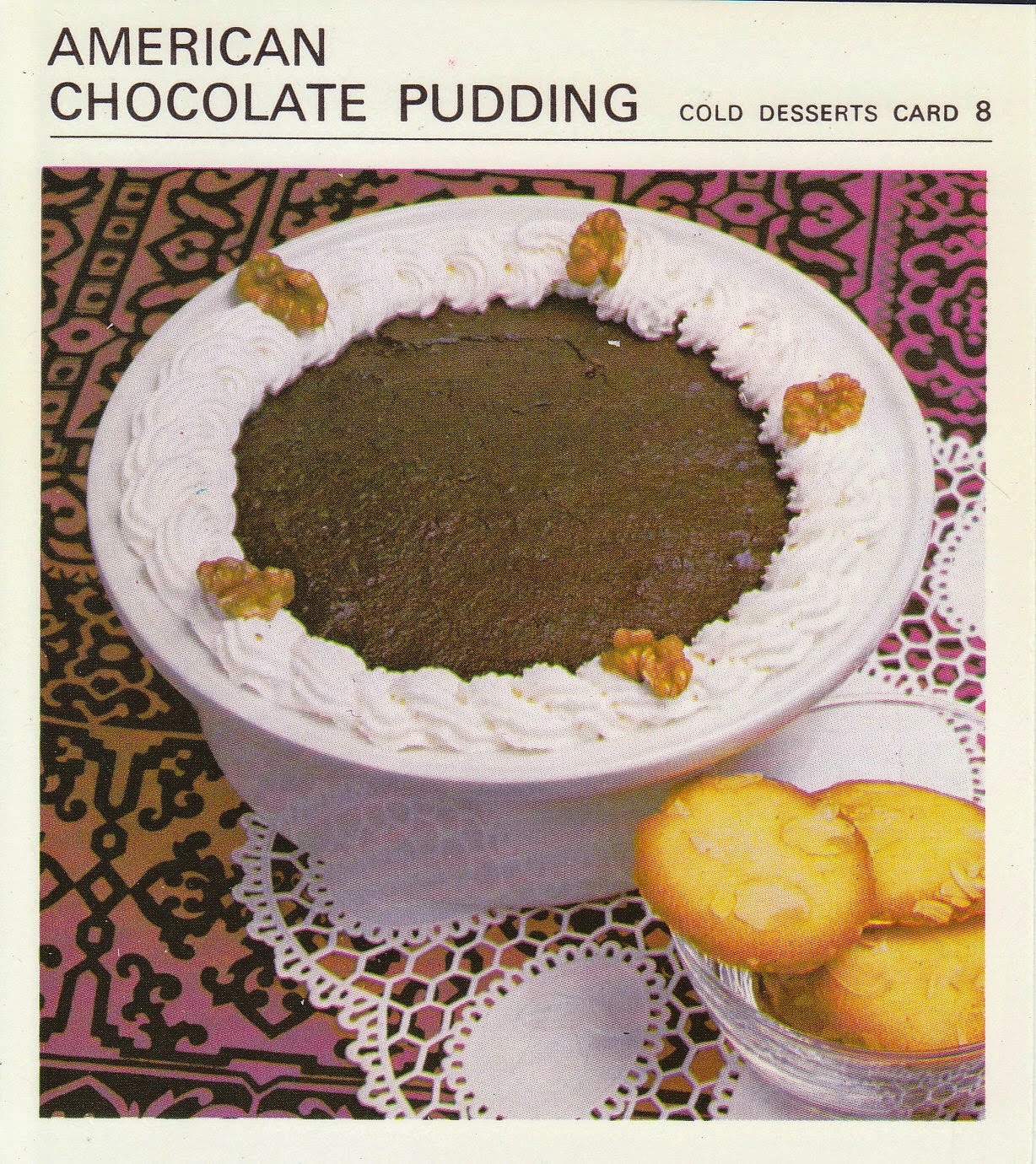 Recipe Vintage: American Chocolate Pudding - 1960's (Marguerite Patten ...