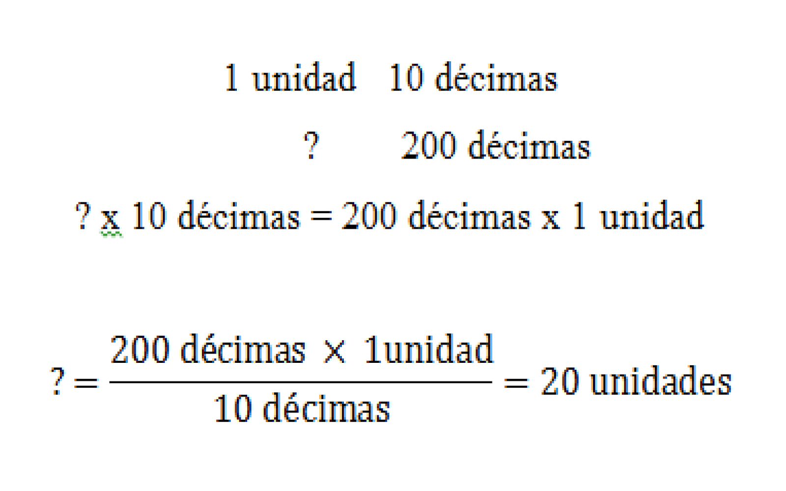 Números Decimales : CONVERSIÓN DÉCIMAS CENTÉSIMAS