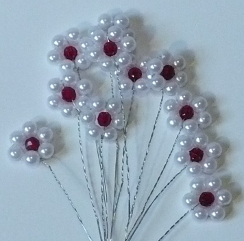 Let's create: Lots Of Beaded Flowers