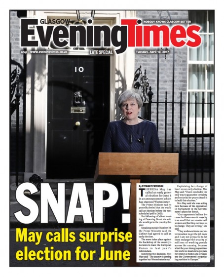 The On-Line Buzzletter: England Politics 101: What is a "Snap Election"?