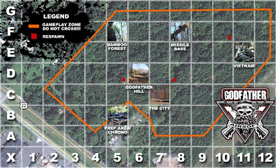 GF AIRSOFT CLUB: Map of GF Airsoft Club Outdoor Field