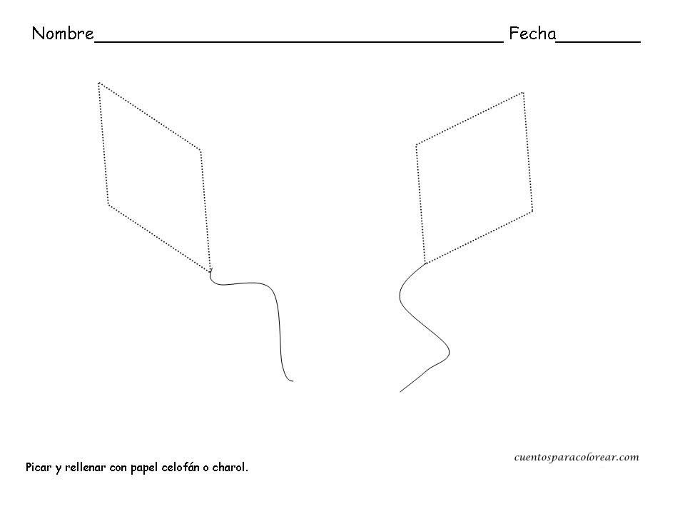 Trabajando en Educación Infantil: 10 fichas para identificar el rombo
