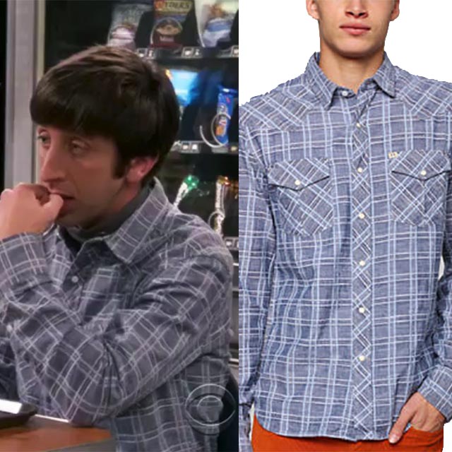 Howard Wolowitz in blue checked shirt on The Big Bang Theory season 12 ...