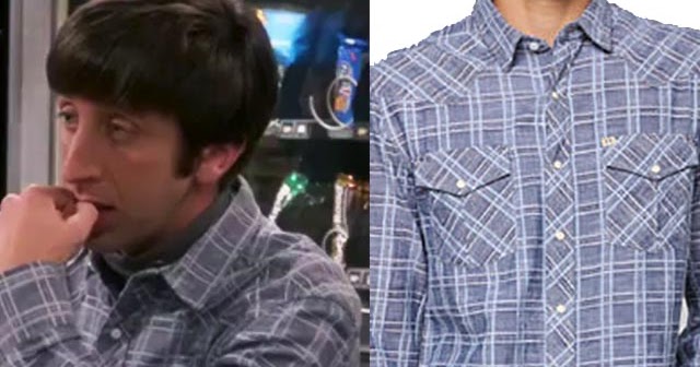 Howard Wolowitz in blue checked shirt on The Big Bang Theory season 12 ...