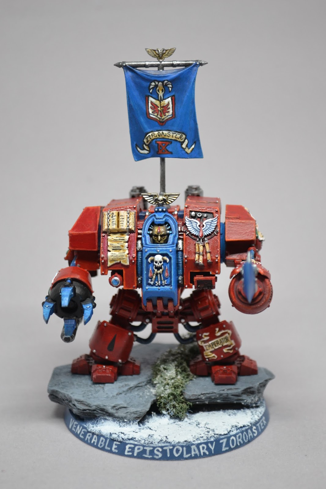 Sepulchre of Heroes: Blood Angels Librarian Dreadnought