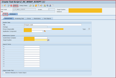 SAP ABAP Central: Automation Through Combining Test Scripts (ECATT & START)