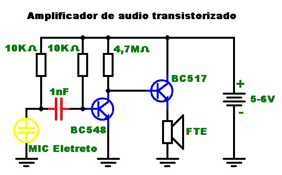 ENOG LOJA WEB: Amplificador para microfone de eletreto super sensivel ENOG LOJA WEB: Amplificador para microfone de eletreto super sensivel