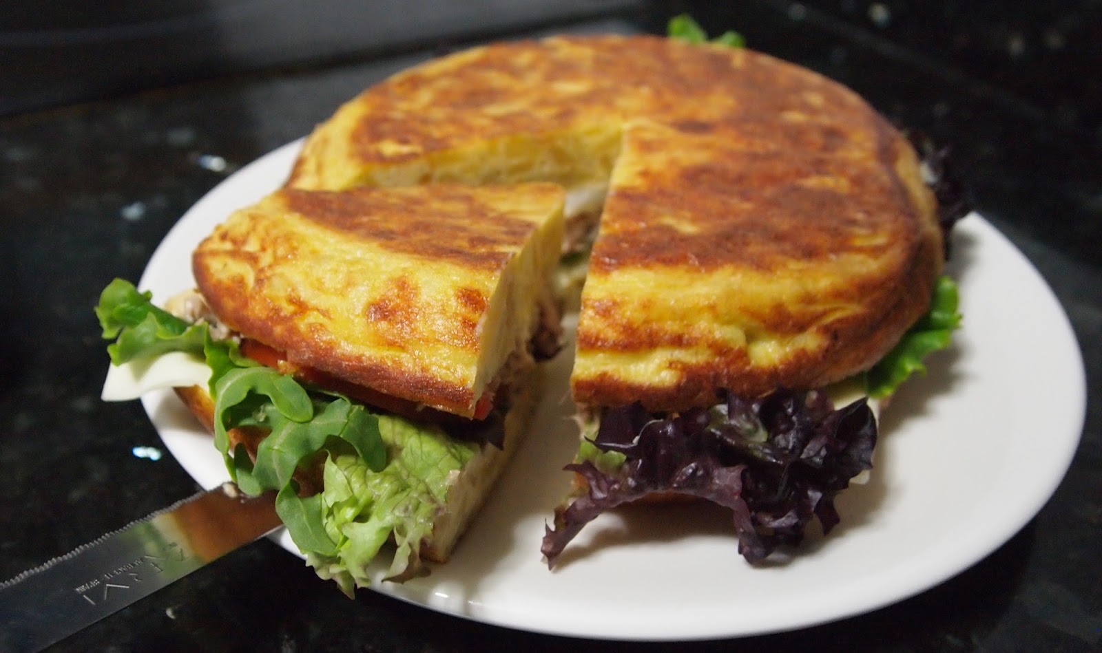 Tortilla rellena - Andreíta come de todo