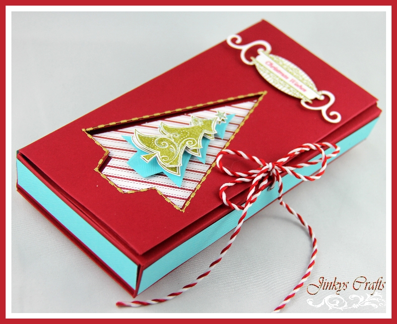 Jinky's Crafts & Designs: Tri-Fold Gift Box - Day 1